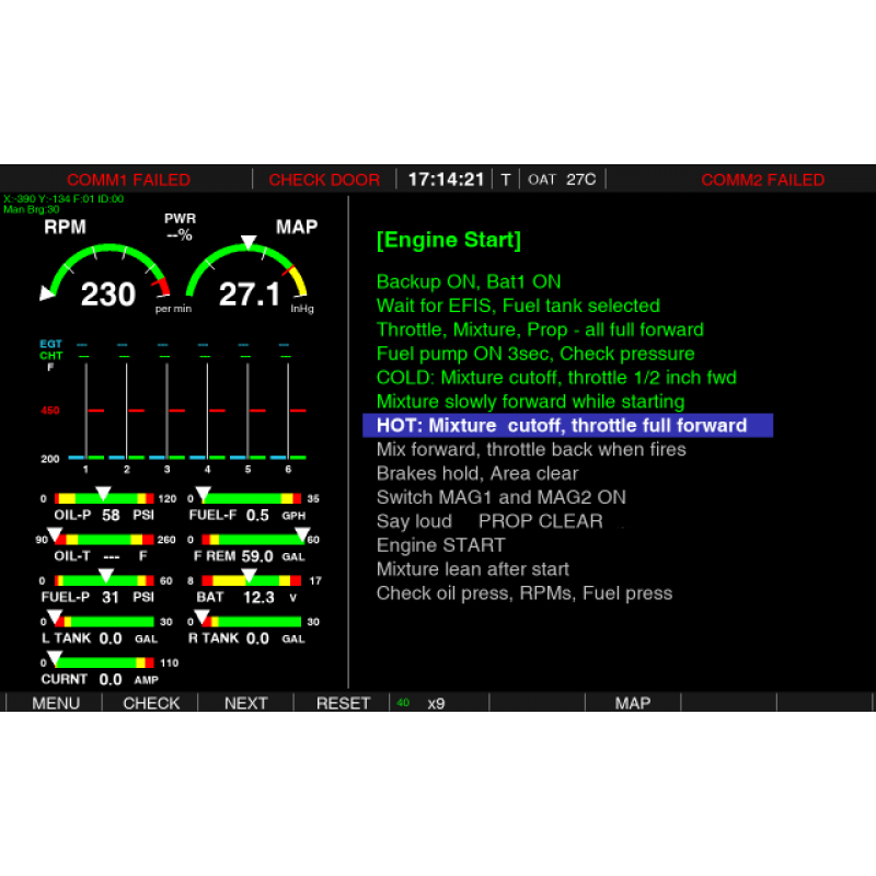 ELM800 EFIS – Advanced Avionics for Experimental Aircraft | 360 Avionics